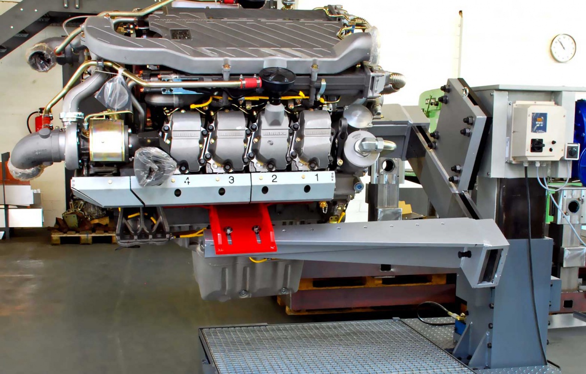 Ağır Vasıta - Gemi Motor Toplama Tezgahı - SURKON - Motor Toplama ...